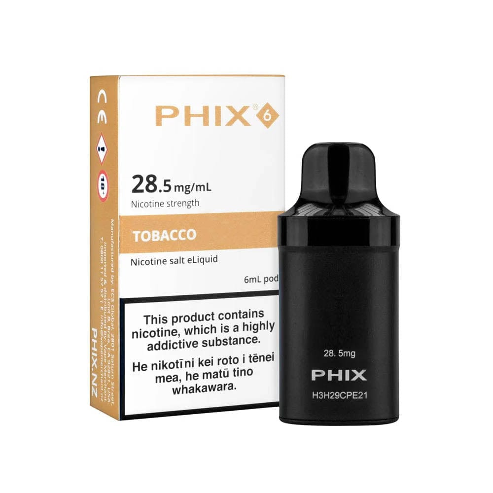 PHIX 6 Cream Tobacco Pod – Vape Merchant