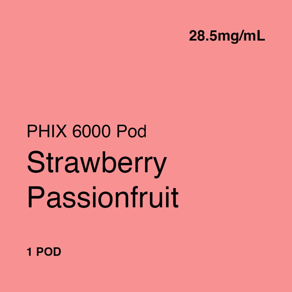 PHIX Strawberry Passionfruit Vape Pod – Vape Merchant